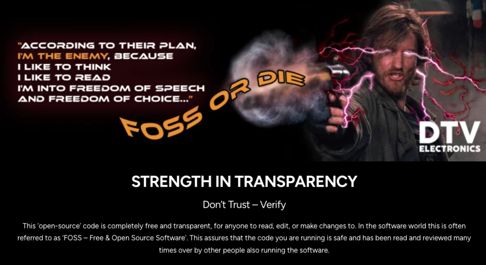 Why FOSS Is Better Than Open Source And Source Available - DTV Electronics