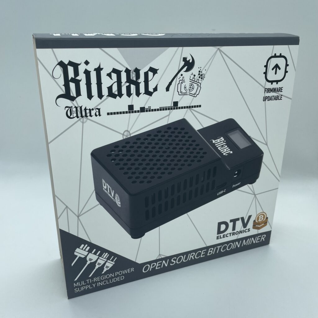 Bitaxe Ultra Retail Edition with Multi-Region PSU and Case - DTV ...