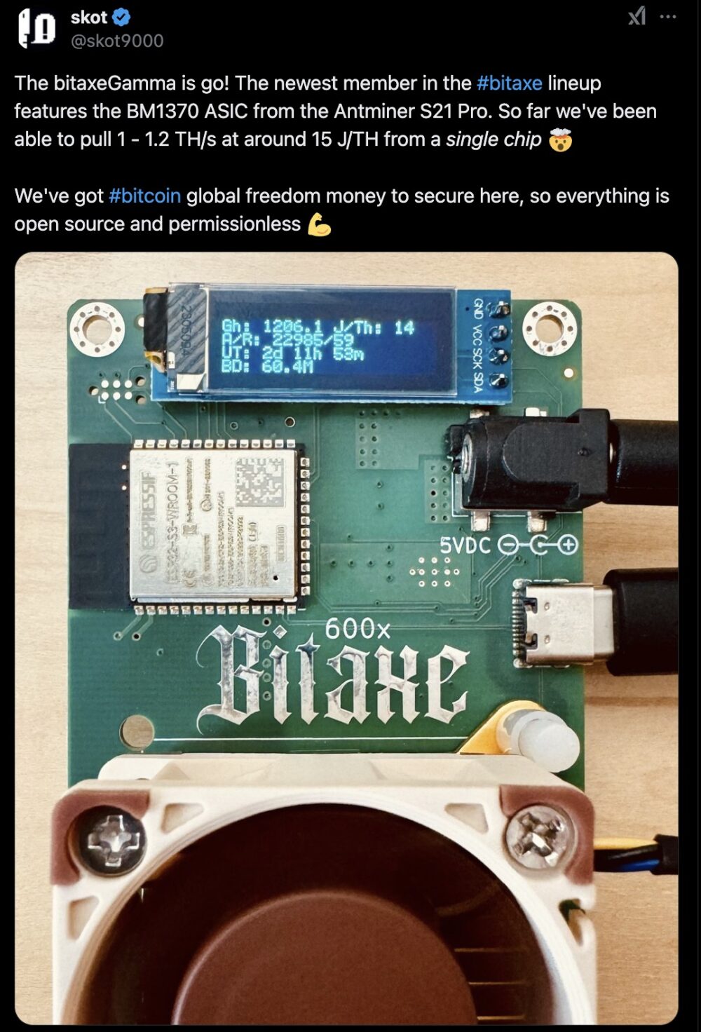 BM1370 ASIC Chip: Bitaxe Gamma's Heart - DTV Electronics